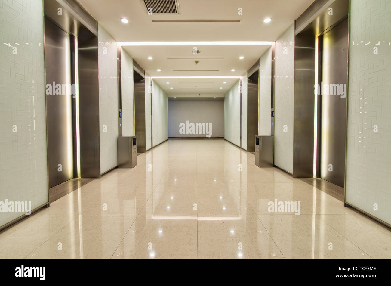 Modern architectural interior design Stock Photo - Alamy
