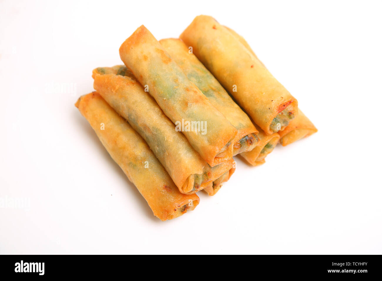 Traditional spring roll roll roll burrito snacks hi-res stock ...