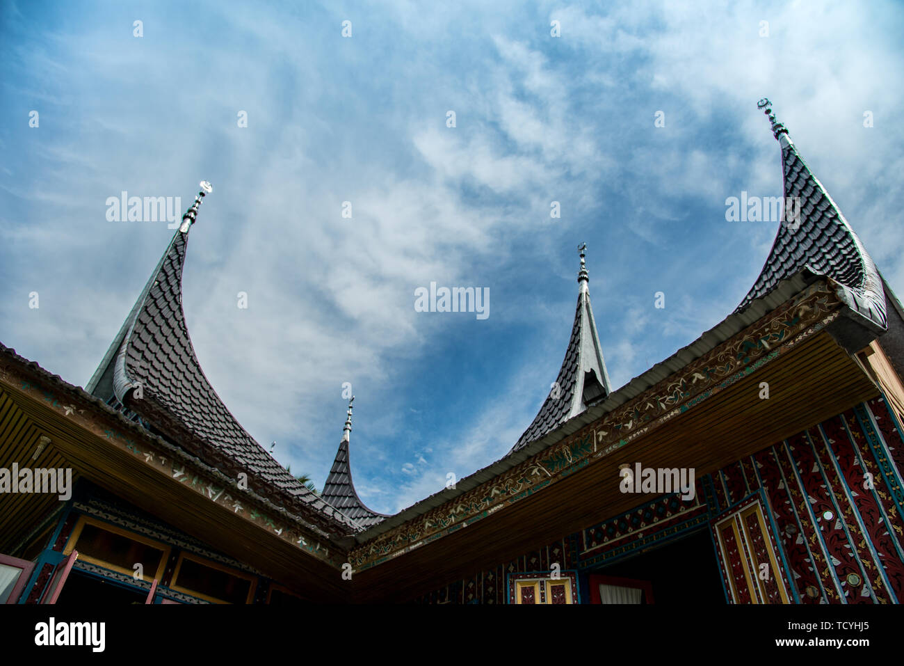 The characteristic architecture of Badong, Indonesia Stock Photo - Alamy