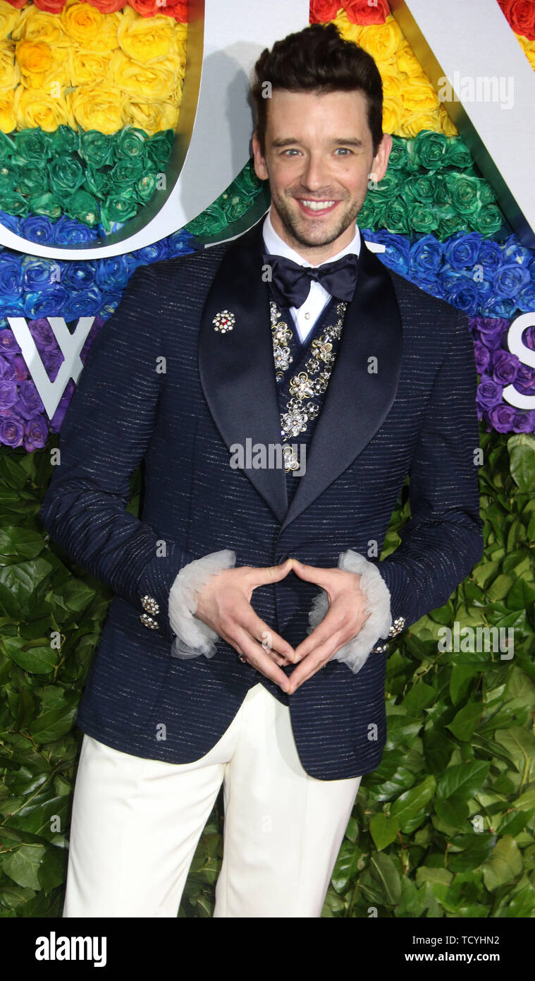 June 9, 2019 - New York City, New York, U.S. - Actor MICHAEL URIE ...