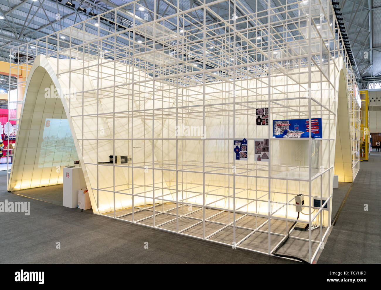 Design of Exhibition Area Stock Photo - Alamy