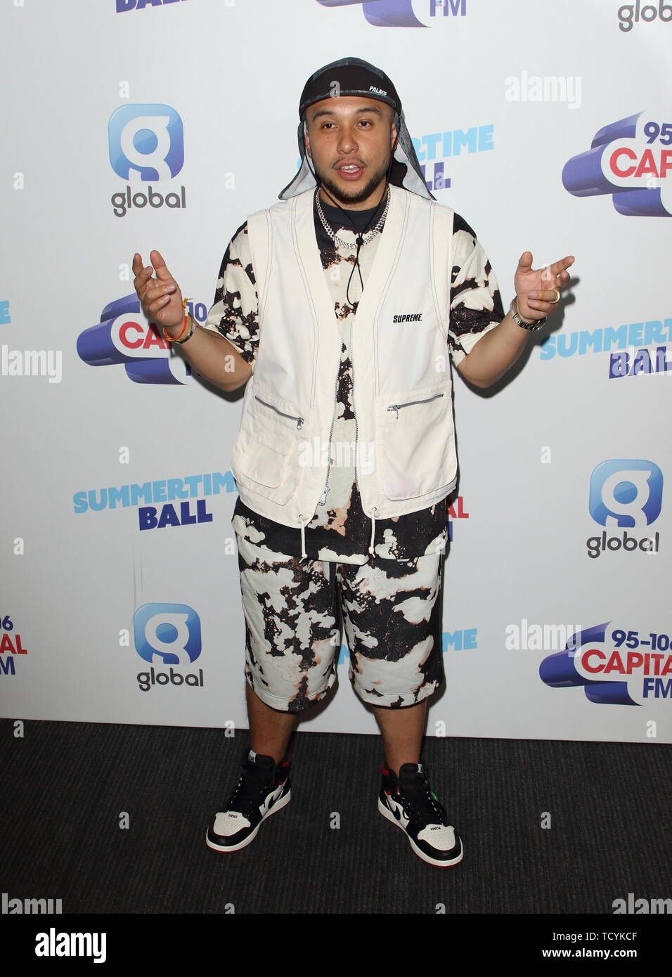 London. UK. Jax Jones at the Capital FM Summertime Ball at Wembley ...