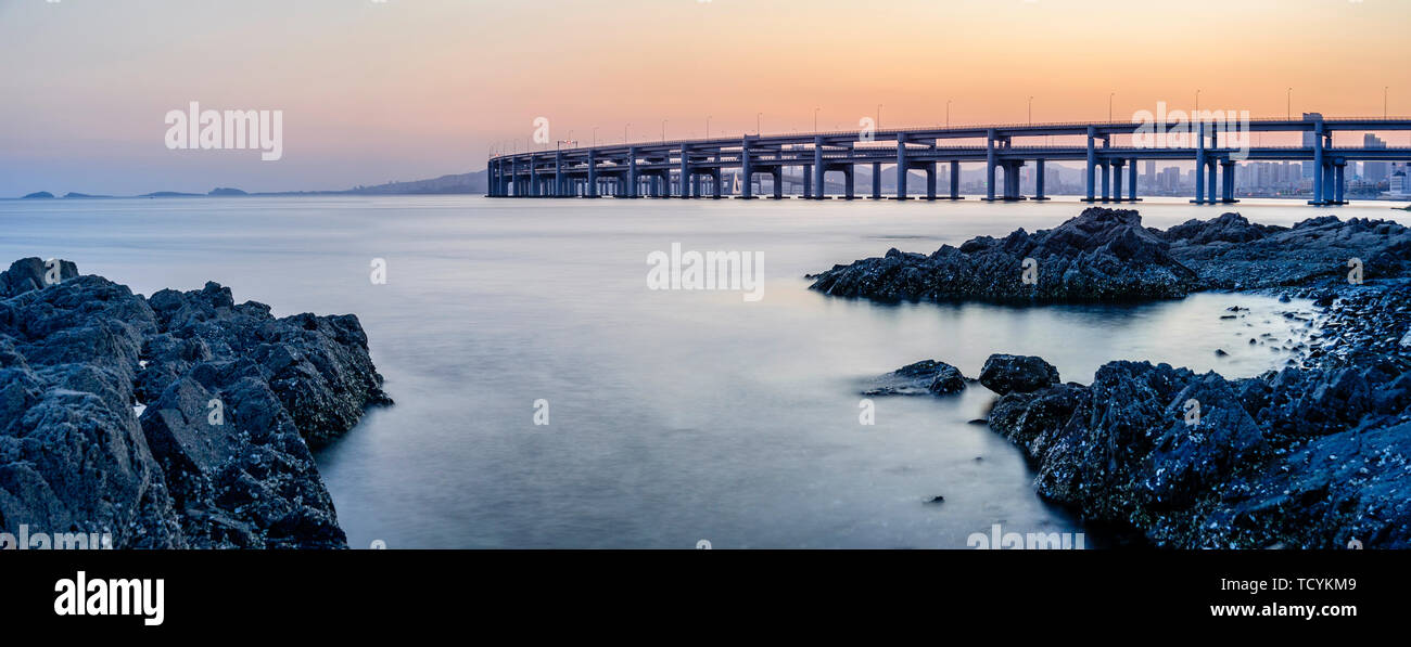 The Star Bay Bridge Stock Photo - Alamy