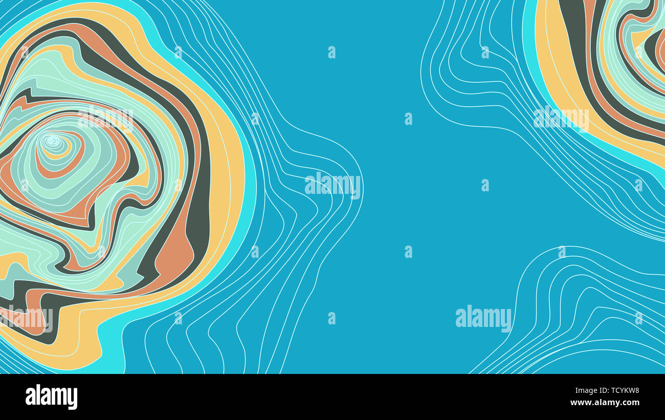 Flat style, abstract geometric graphic poster design template Stock ...