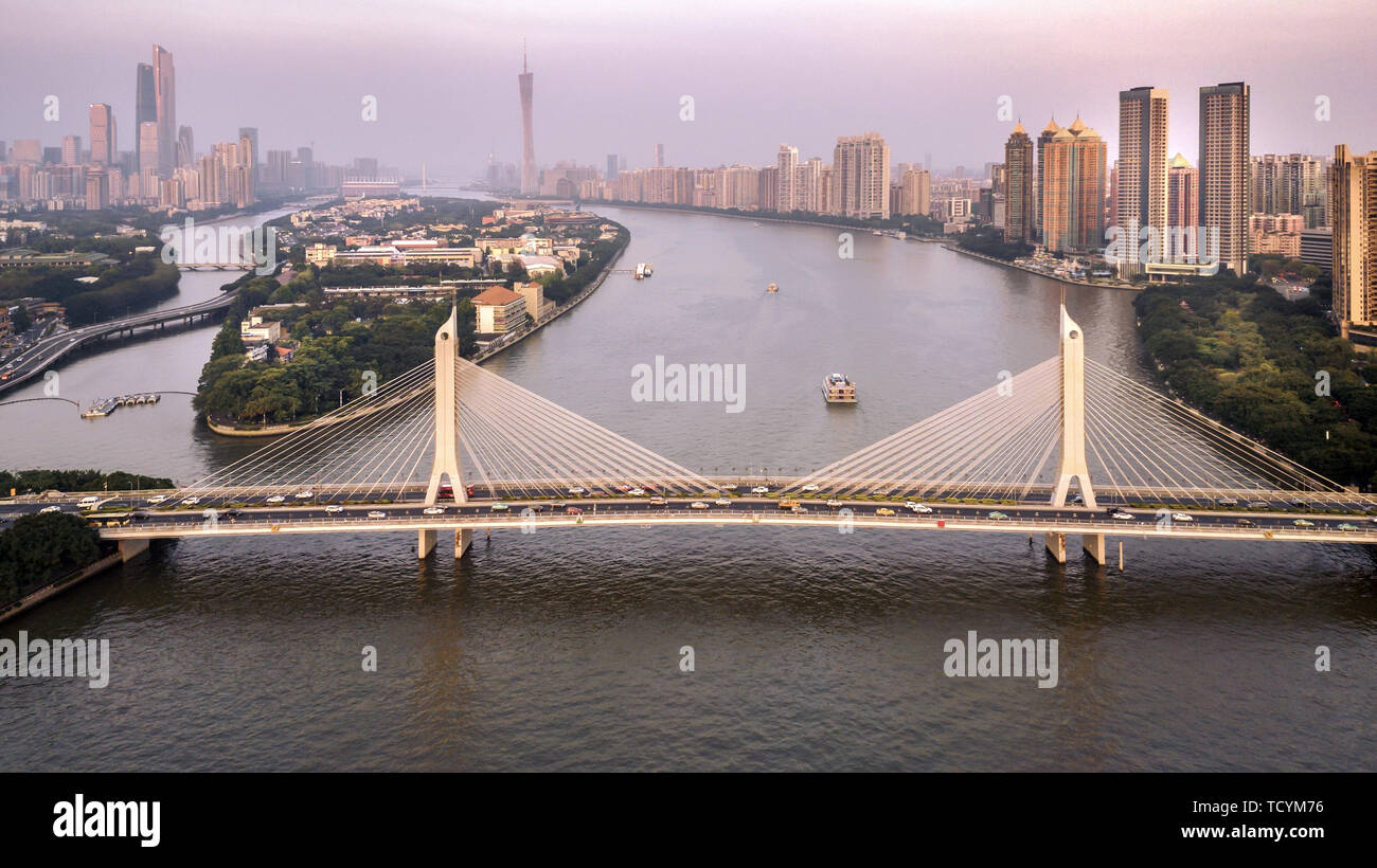 Guangzhou City Scenery, Guangdong Province Stock Photo - Alamy
