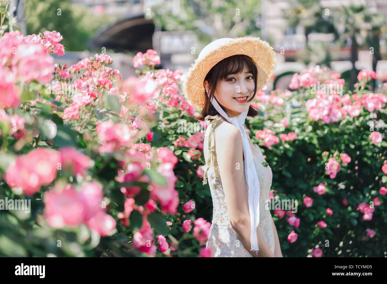 Rose Maiden Girl High Resolution Stock Photography and Images - Alamy