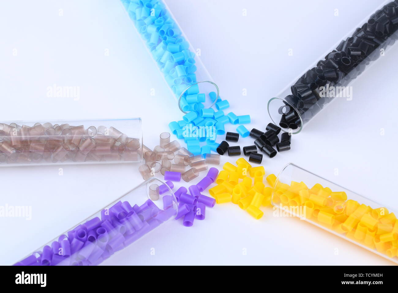 pvc polymeric materials Stock Photo - Alamy