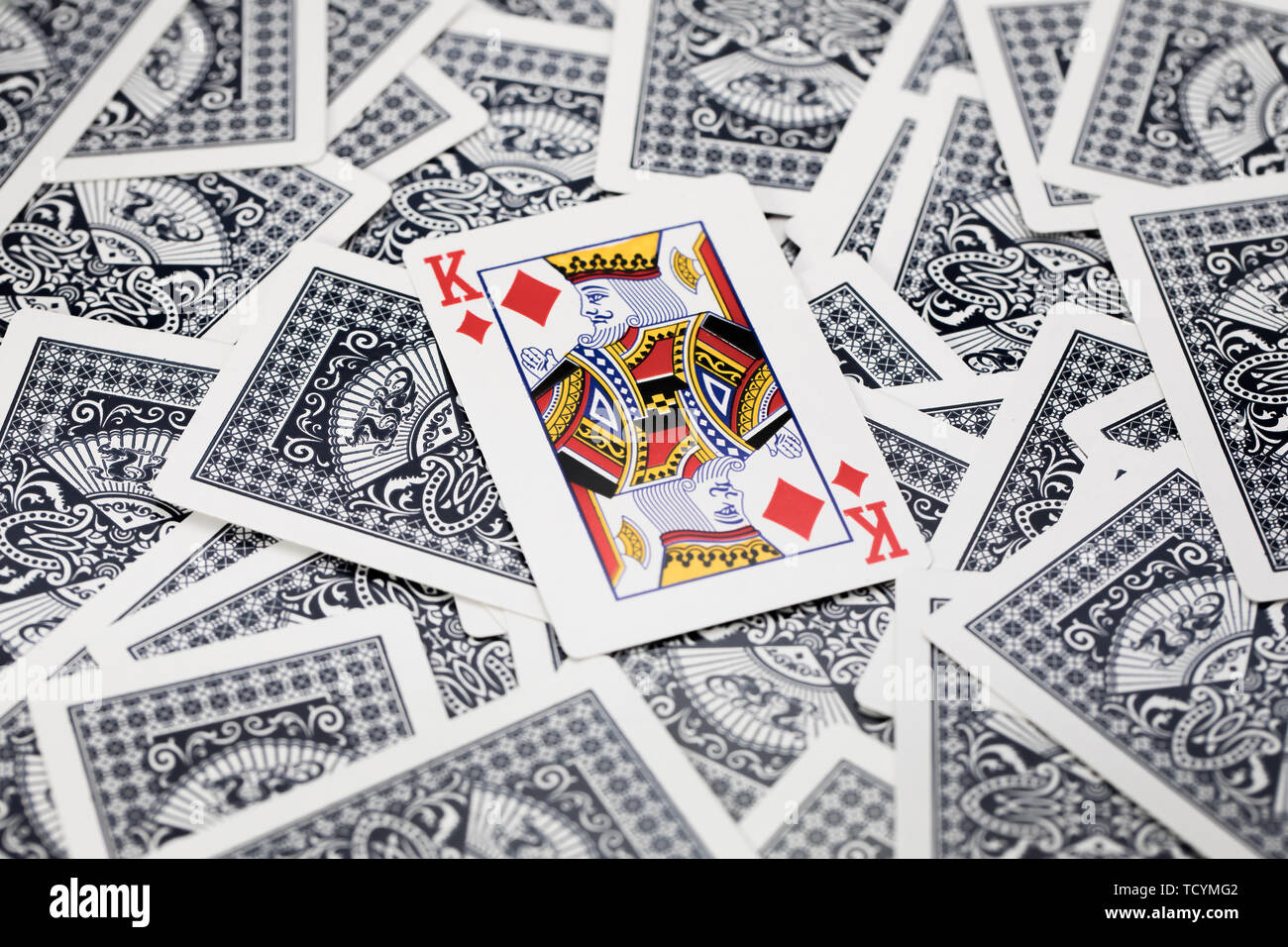Creative playing cards Stock Photo - Alamy