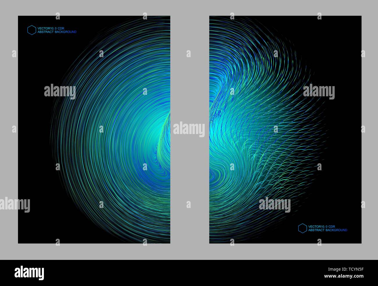 Blue and blue spiral texture abstract background Stock Photo - Alamy