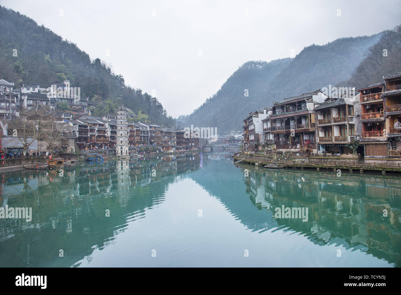 The ancient architectural scenery of the ancient city of Phoenix Stock ...