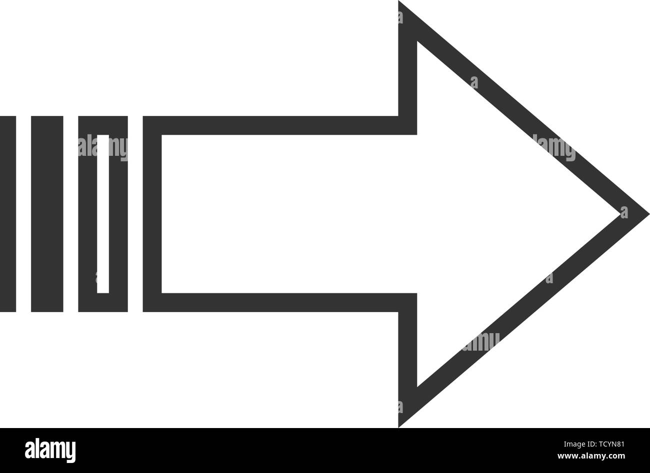 Arrow template Stock Vector Images - Alamy