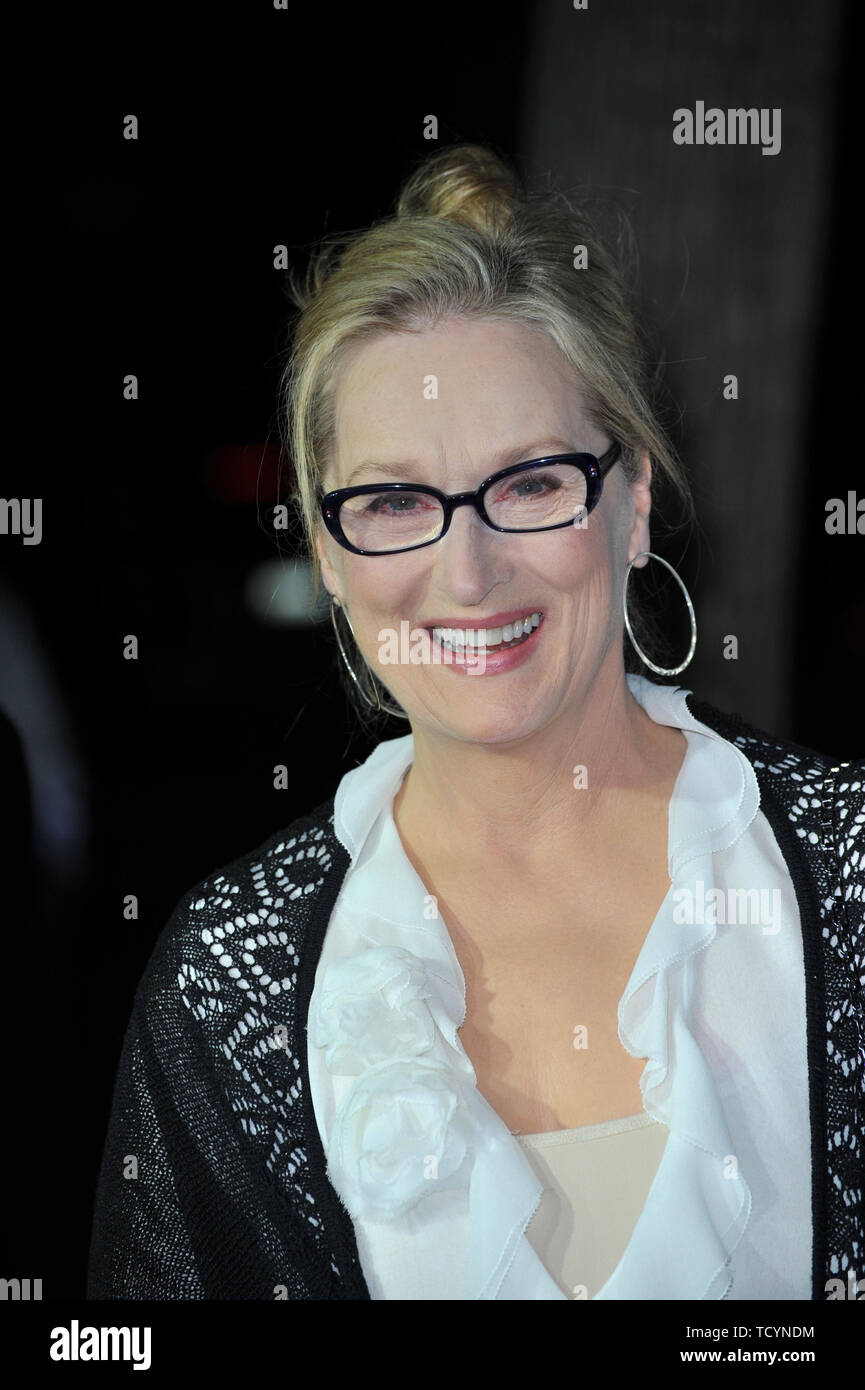 LOS ANGELES, CA. November 18, 2008: Meryl Streep at the Los Angeles ...