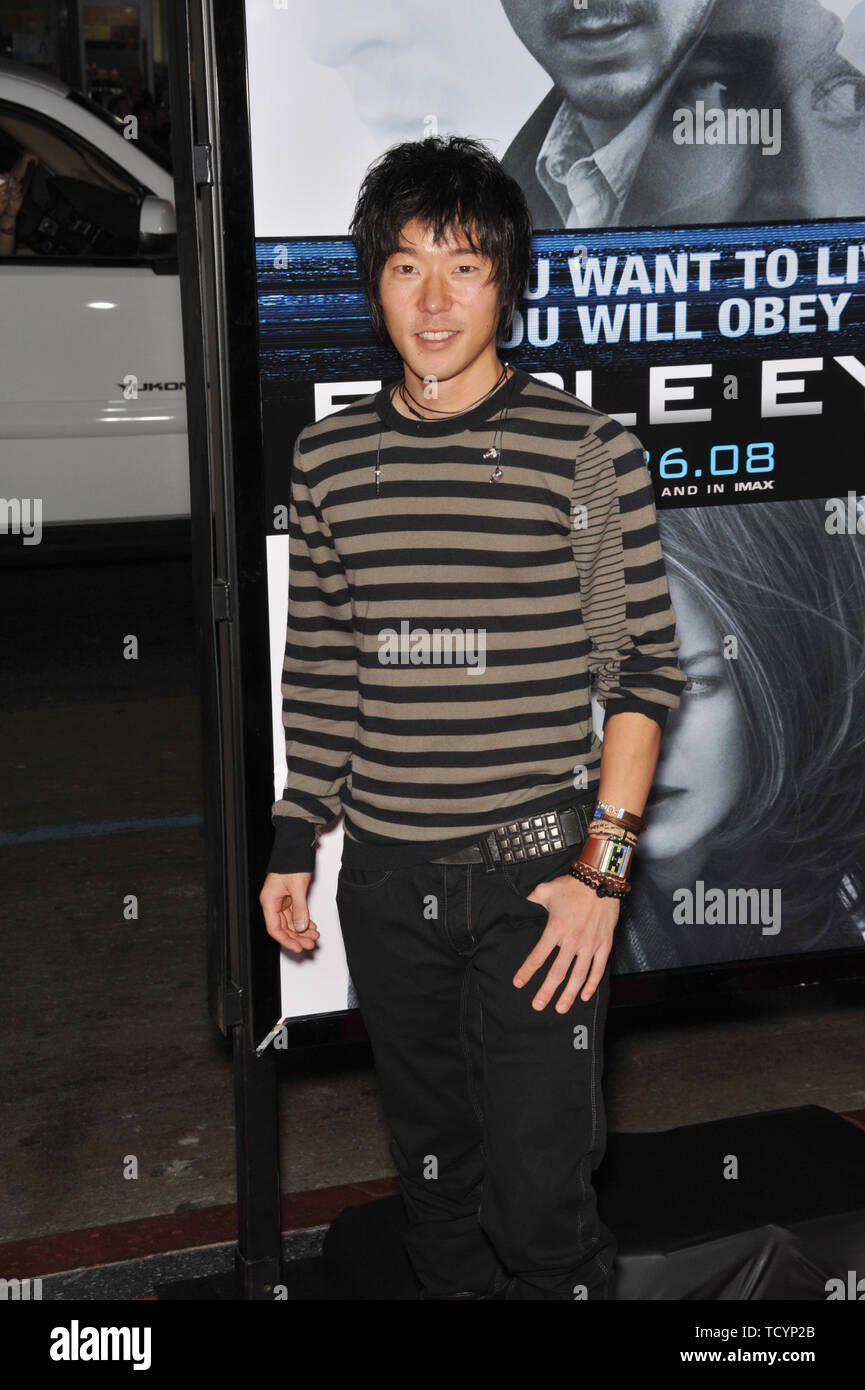 LOS ANGELES, CA. September 16, 2008: Aaron Yoo at the Los Angeles ...