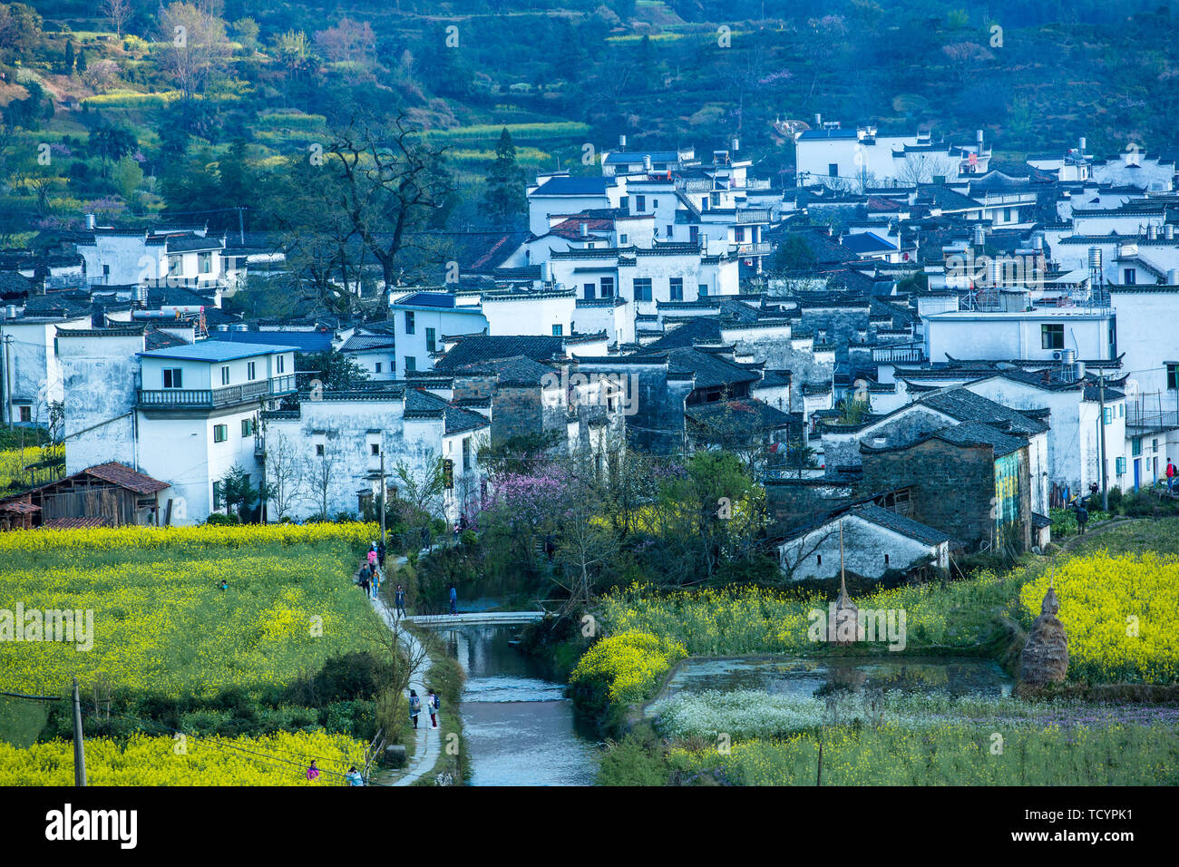Southern Anhui architecture Stock Photo - Alamy