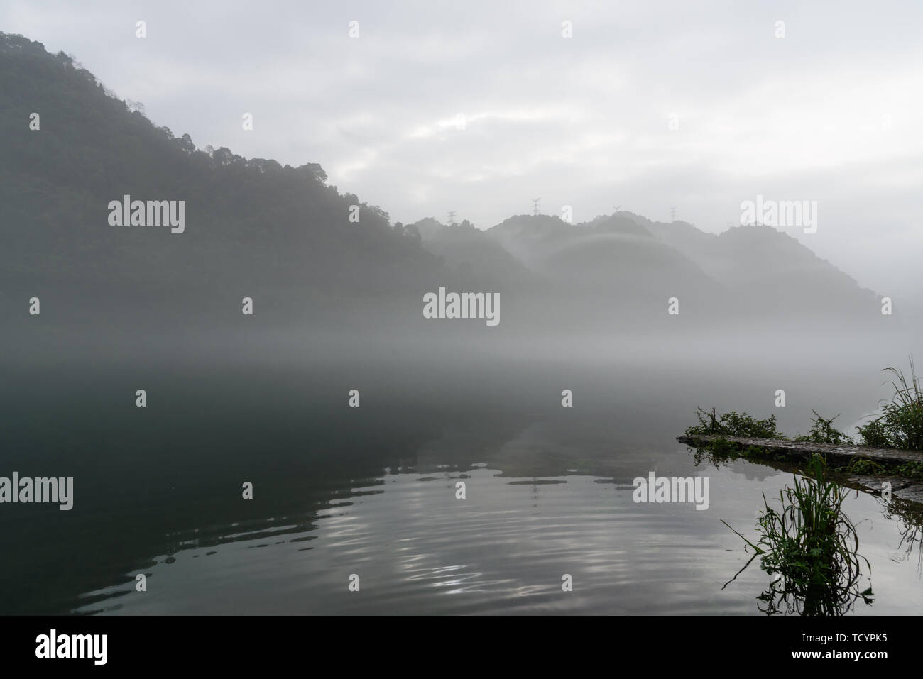 Scenery of Dongjiang Lake in Chenzhou, Hunan Province Stock Photo - Alamy