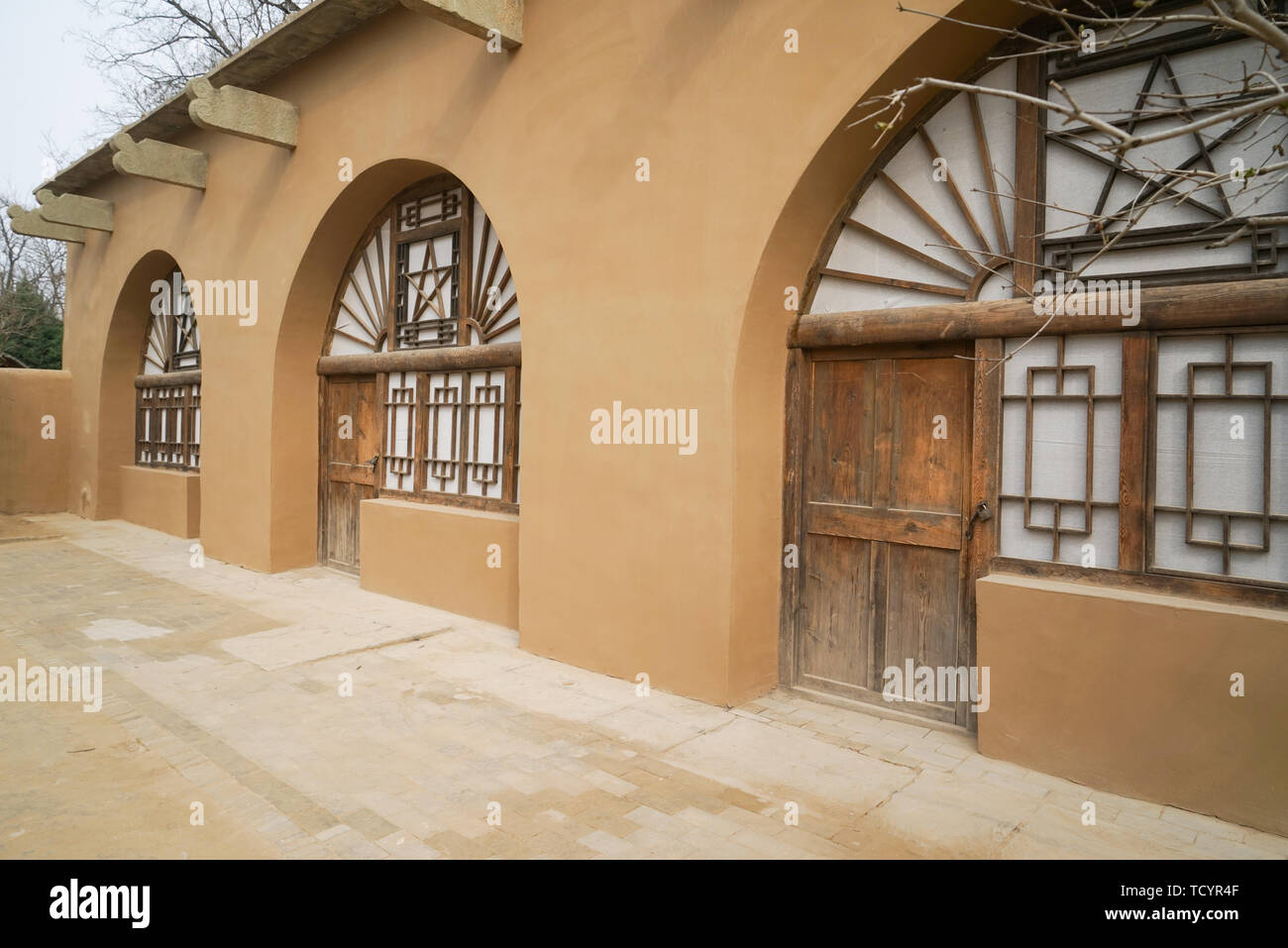 Scenery of Yan'an Stock Photo - Alamy
