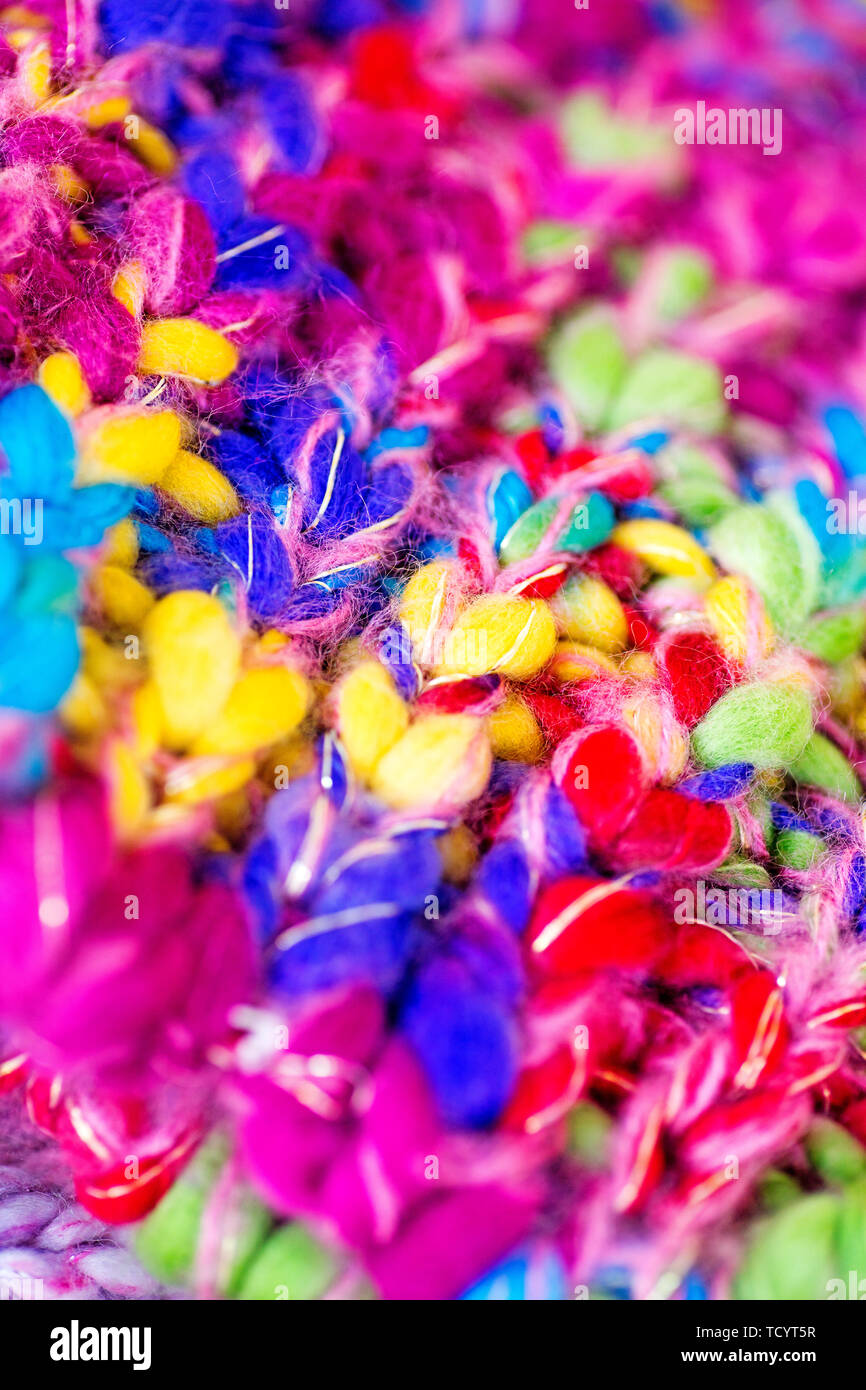 Colorful clothing fibers macro background high quality 50,6 Megapixels ...