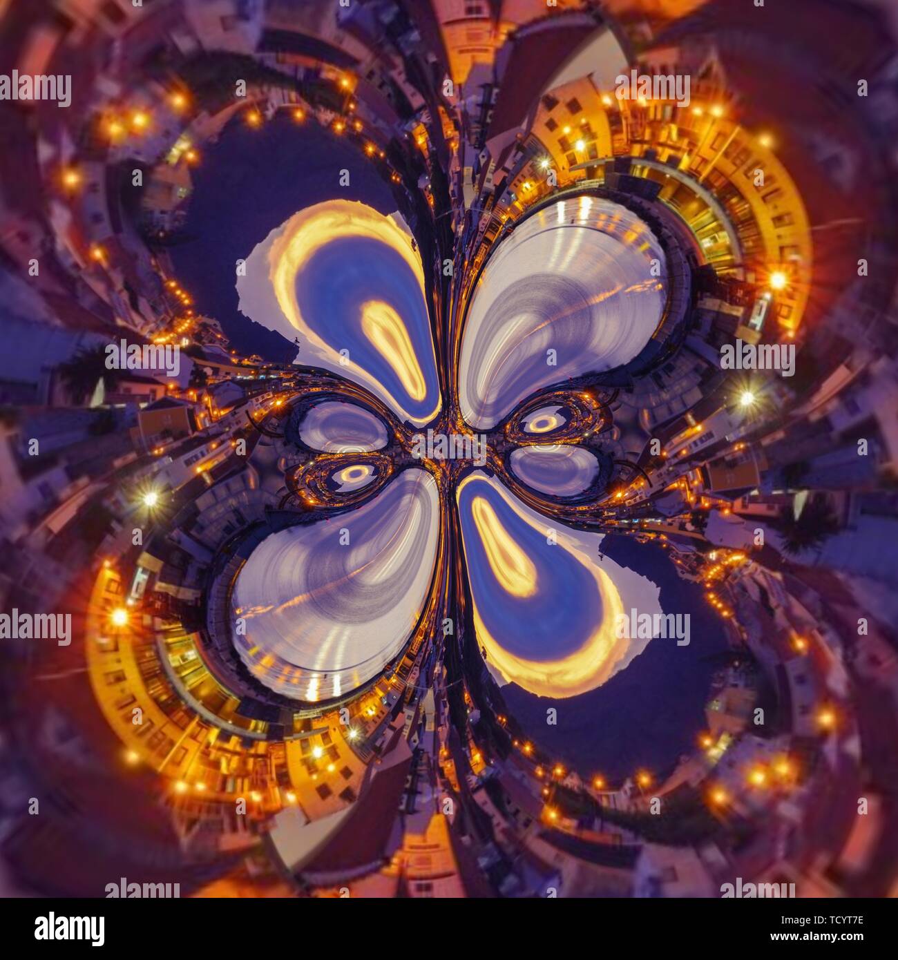 Abstract Image with colorful graphical elements design, concept Stock ...