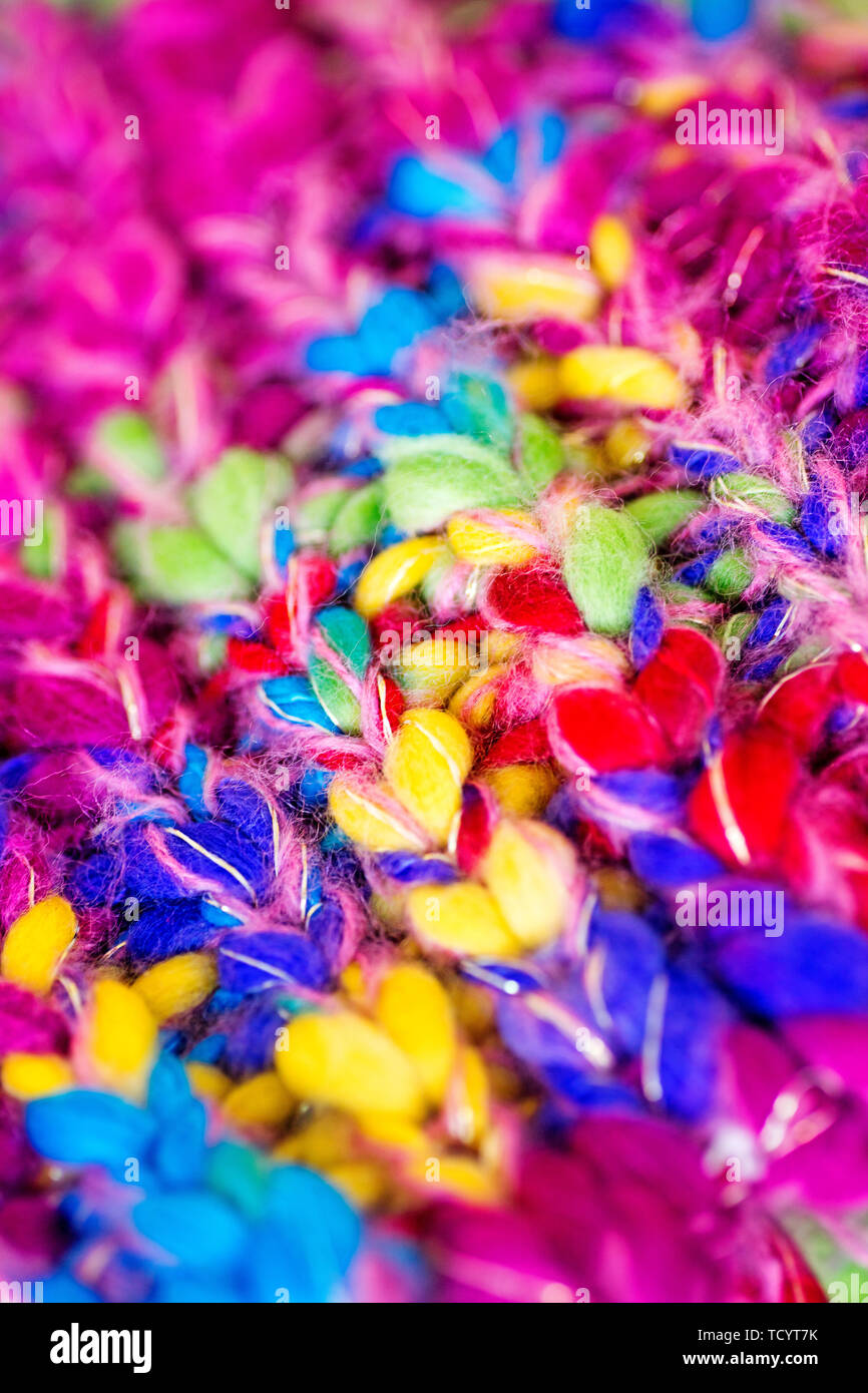 Colorful clothing fibers macro background high quality 50,6 Megapixels ...