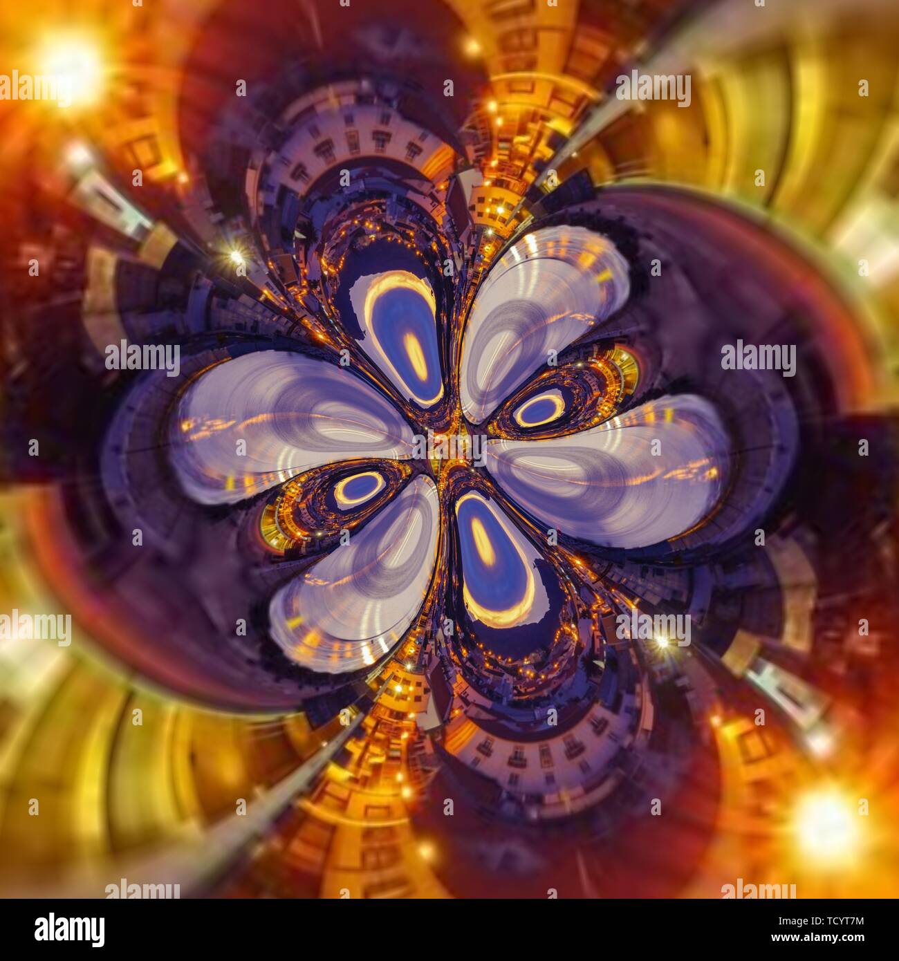 Abstract Image with colorful graphical elements design, concept Stock ...