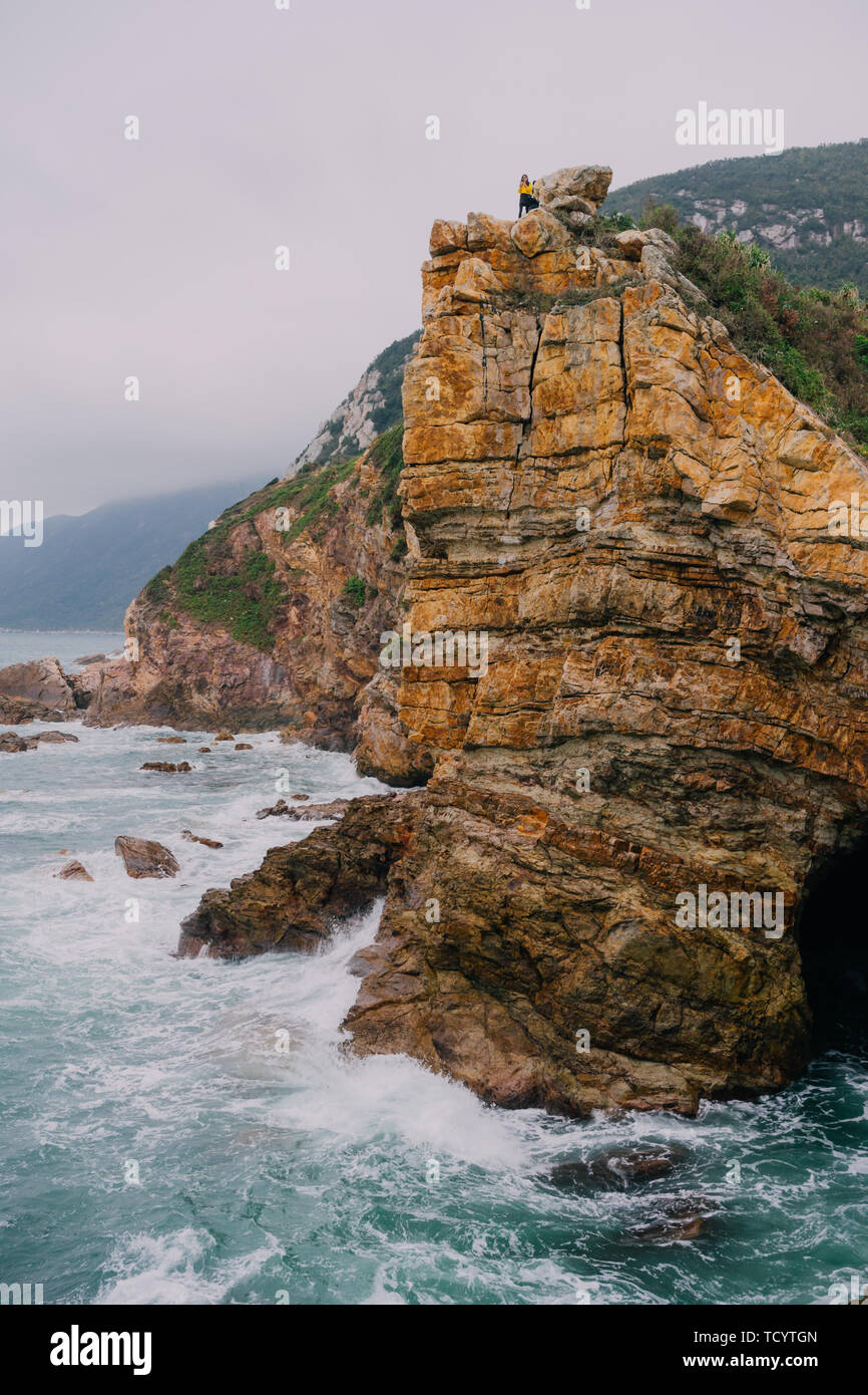 Geometric Architecture of Shenye Upper City, Shenzhen Stock Photo - Alamy