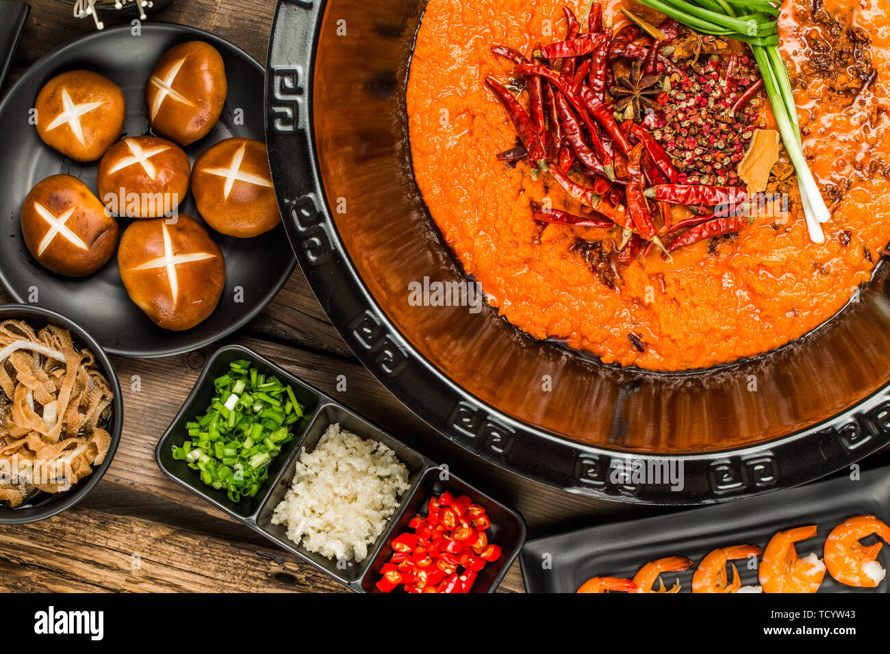 Hotpot soup base hi-res stock photography and images - Alamy
