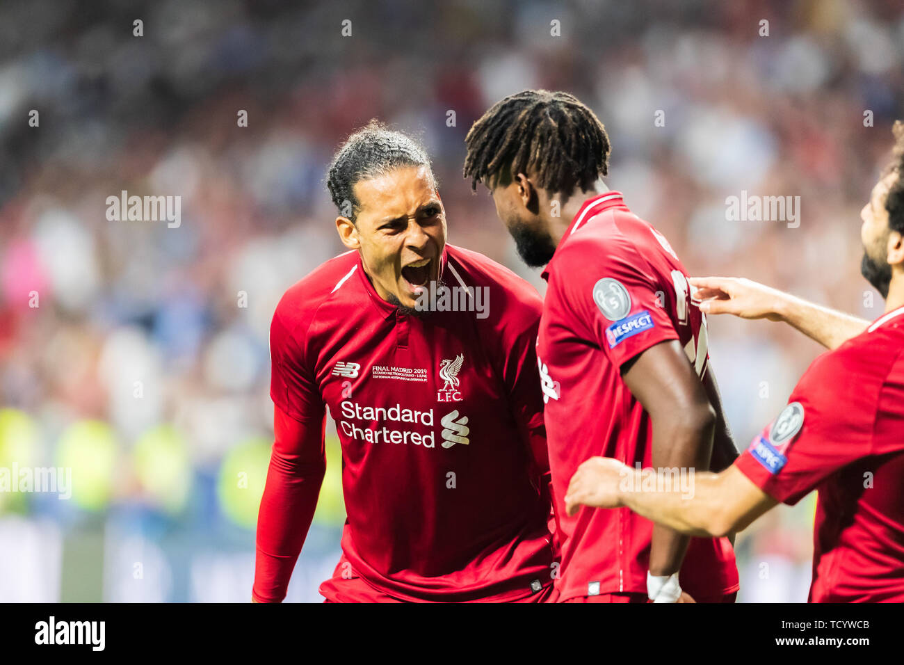 Divock origi champions league madrid hi-res stock photography and ...