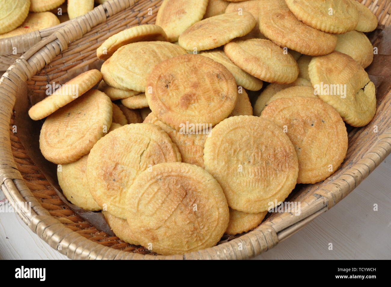 East asian traditional culture containers with weaving dustpan hi-res ...