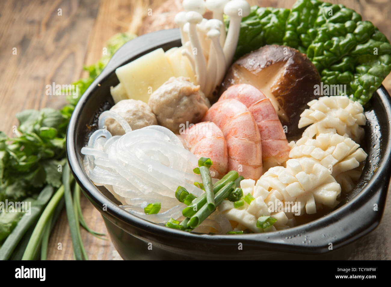 Soybean powder ingredients Stock Photo - Alamy