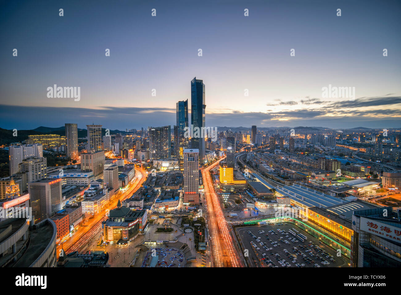 Dalian city hi-res stock photography and images - Alamy