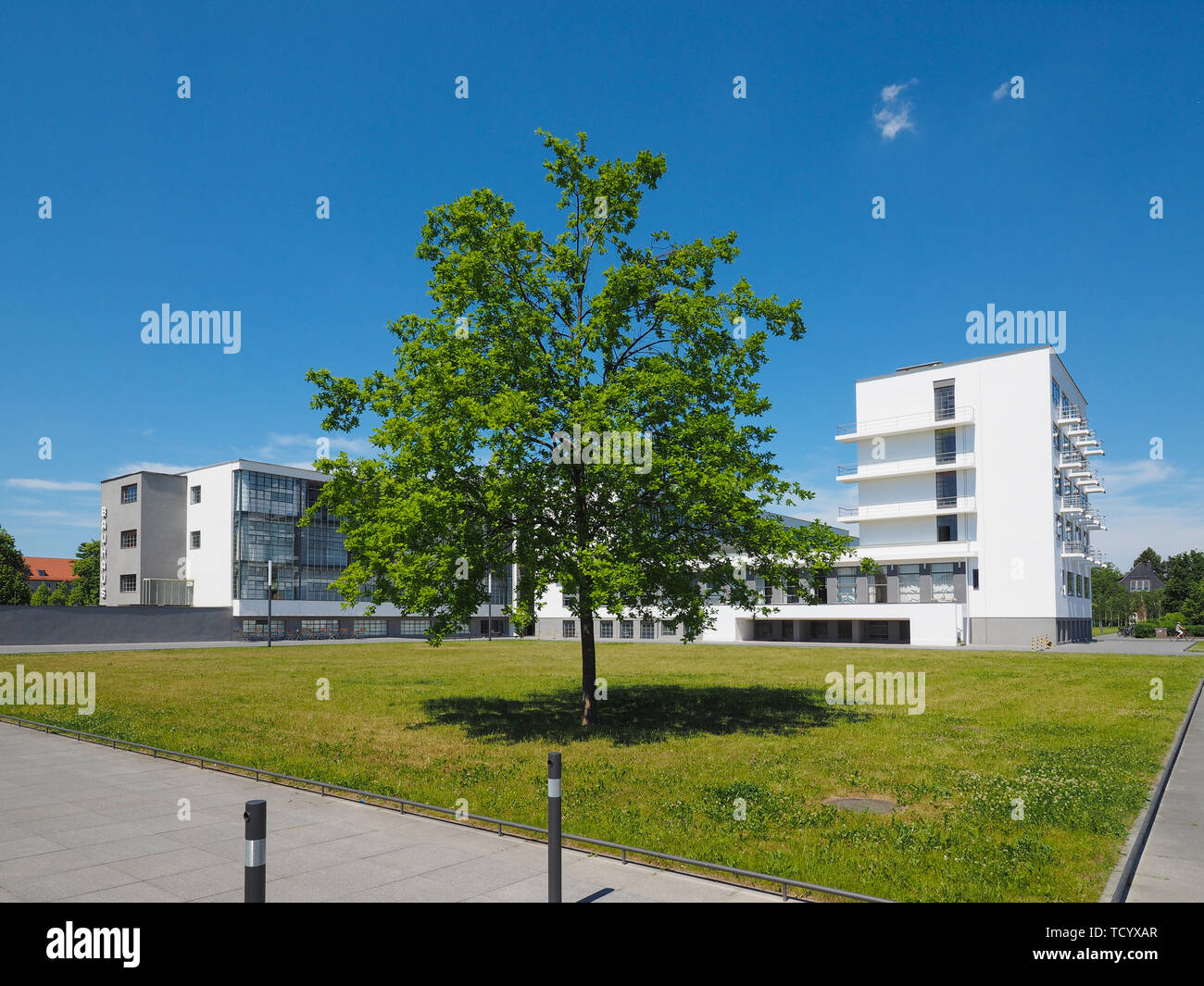 DESSAU, GERMANY - CIRCA JUNE 2019: The Bauhaus art school iconic ...