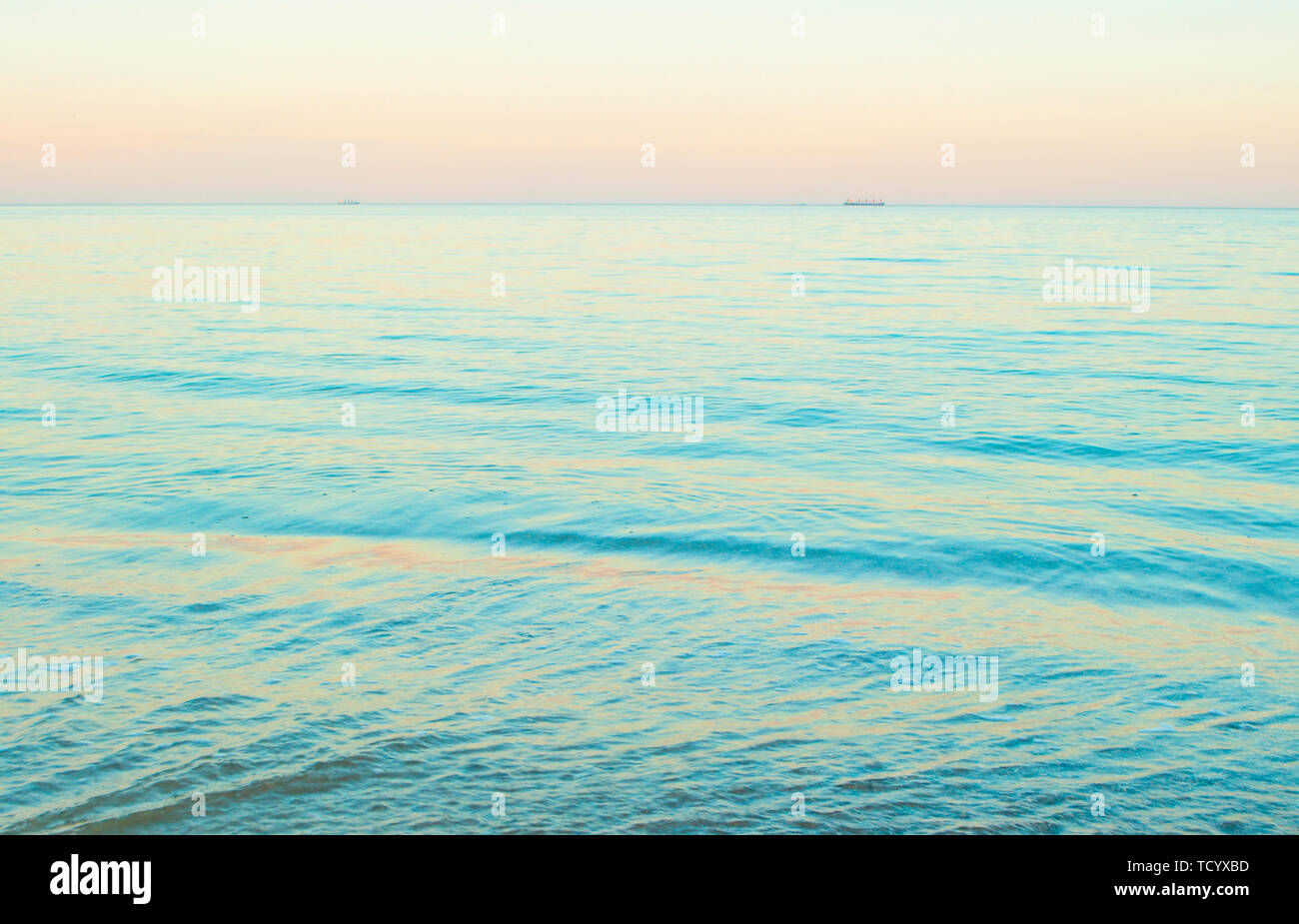 Beautiful scenery blue calm ocean hi-res stock photography and images ...