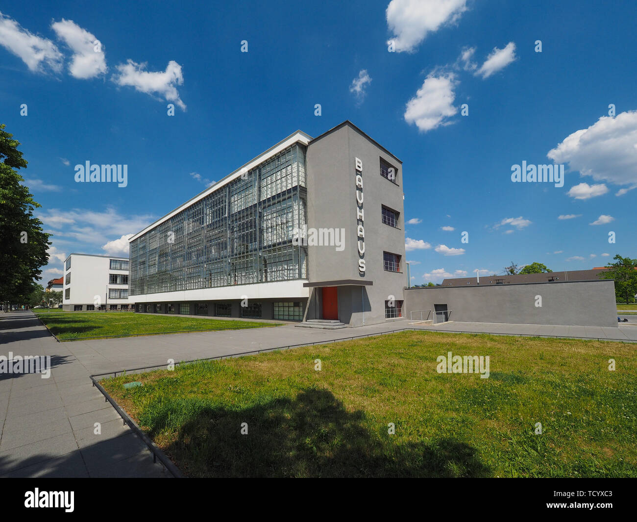 DESSAU, GERMANY - CIRCA JUNE 2019: The Bauhaus art school iconic ...