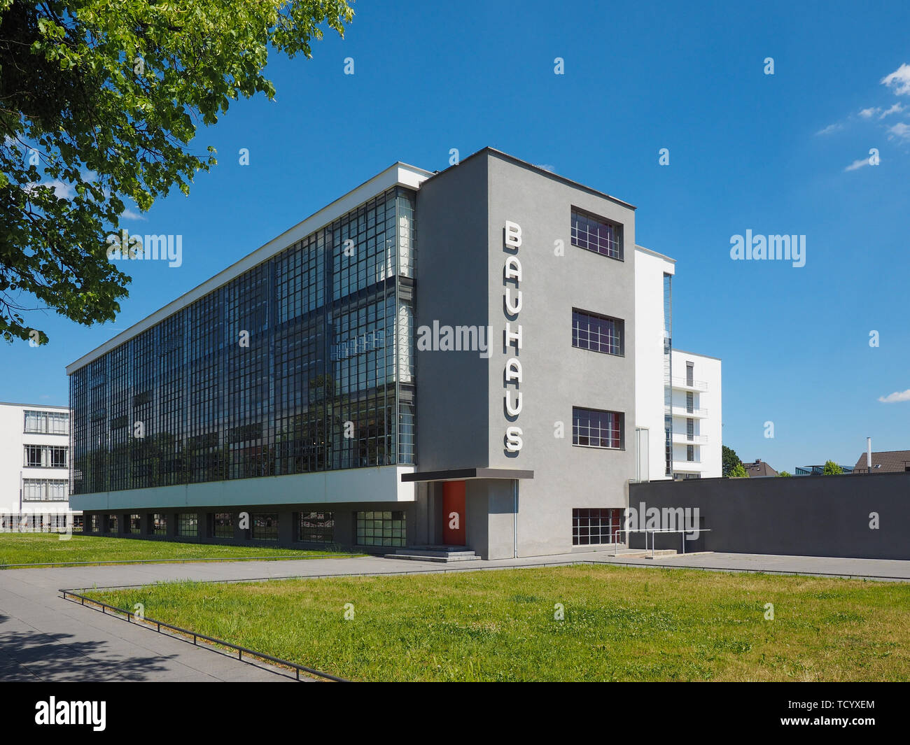 DESSAU, GERMANY - CIRCA JUNE 2019: The Bauhaus art school iconic ...