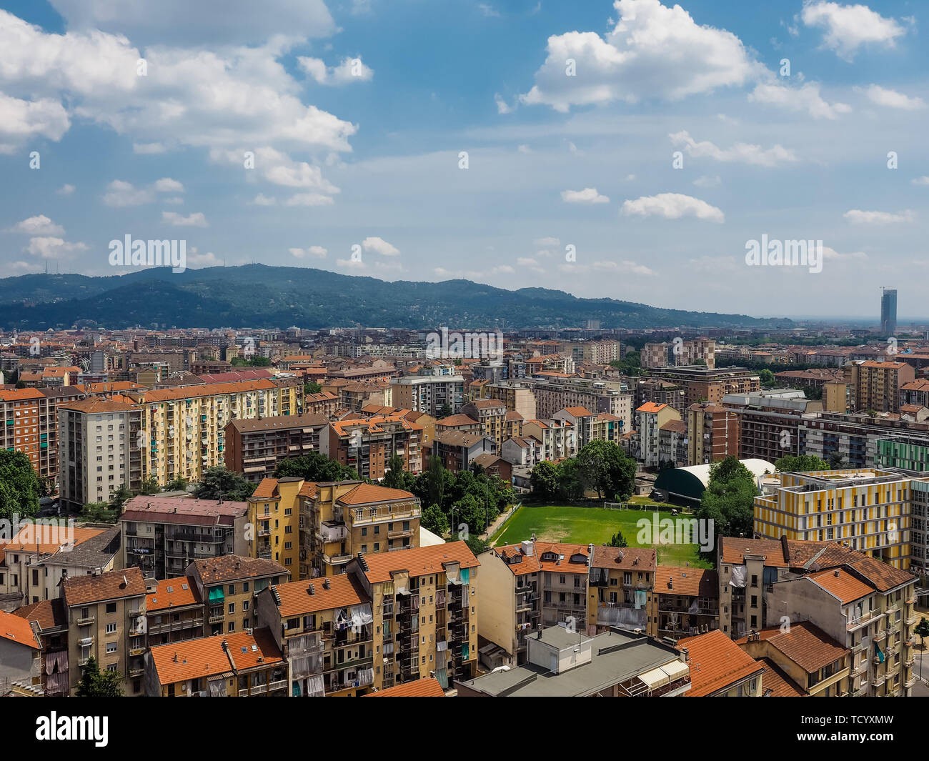 Aerial view of the city of Turin, Italy Stock Photo - Alamy