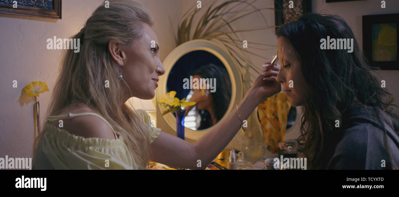 THE CLEANING LADY, from left: Alexis Kendra, Rachel Alig, 2018. © RLJE ...