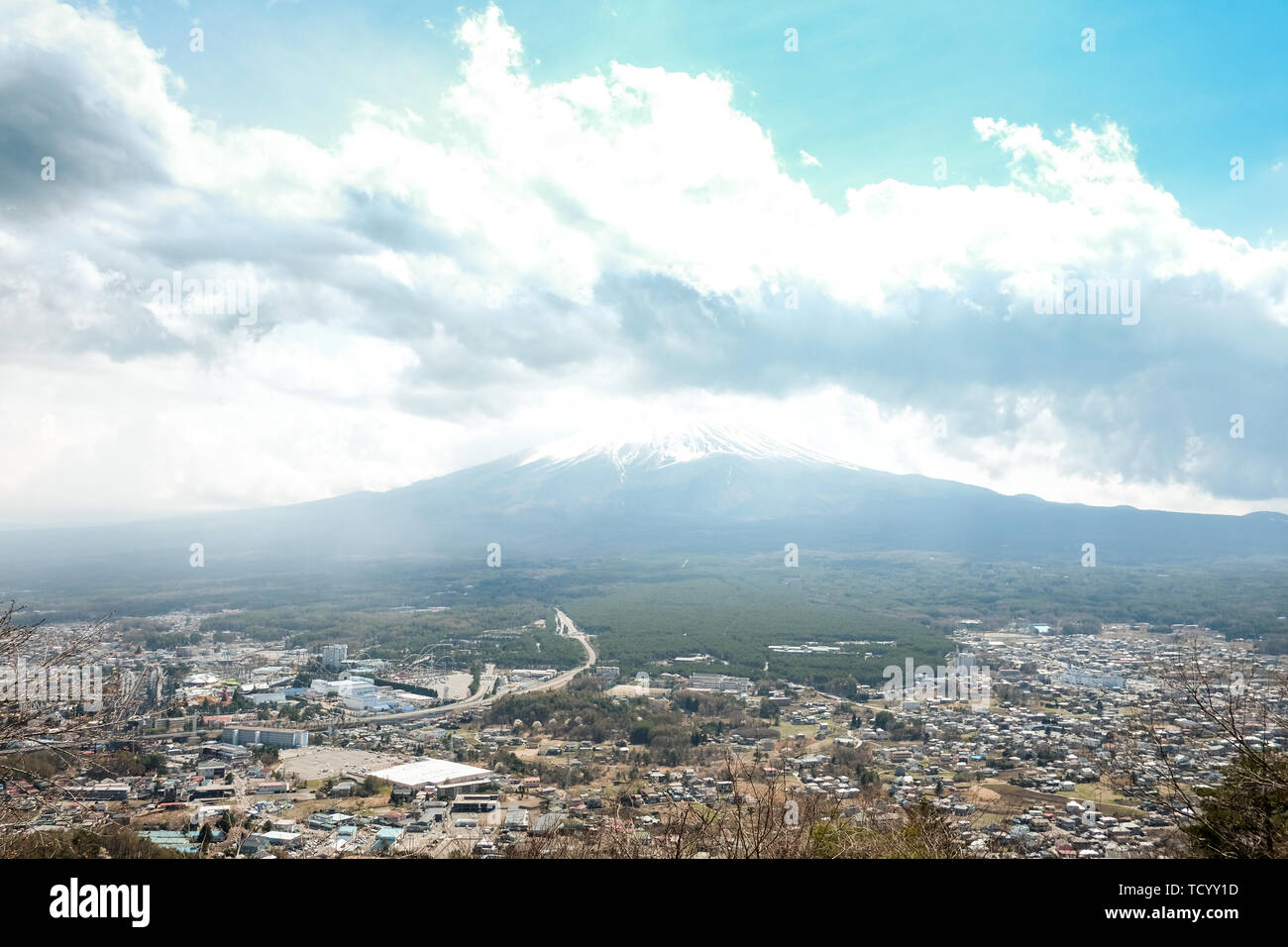 Fuji mountain in summer, Japan Stock Photo - Alamy
