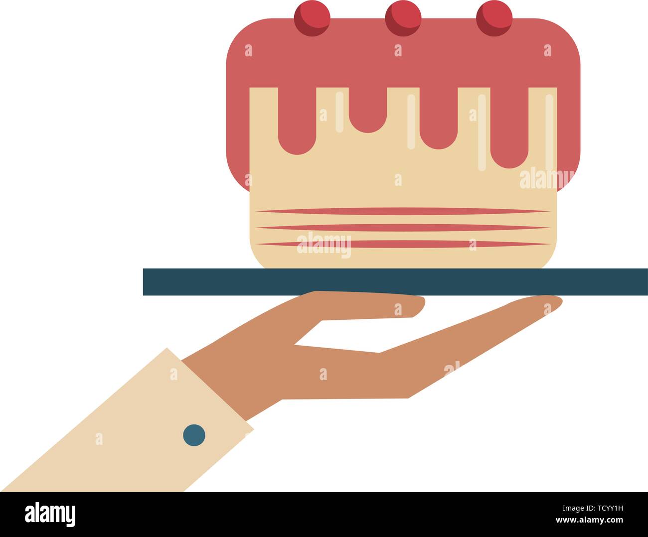 restaurant food and cuisine cartoons Stock Vector Image & Art - Alamy
