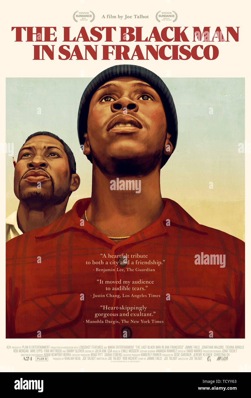 THE LAST BLACK MAN IN SAN FRANCISCO, US poster, from left: Jonathan ...