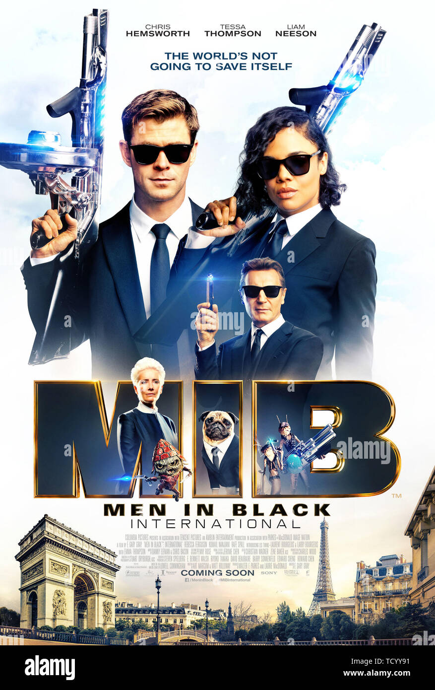MEN IN BLACK: INTERNATIONAL, (aka MIB: INTERNATIONAL), US advance ...