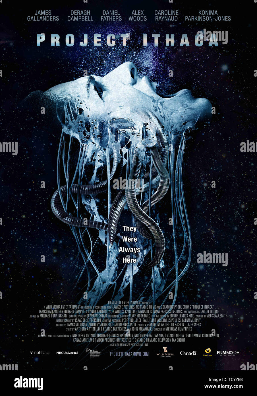 PROJECT ITHACA, Canadian poster, 2018. © Saban Films / Courtesy Everett ...