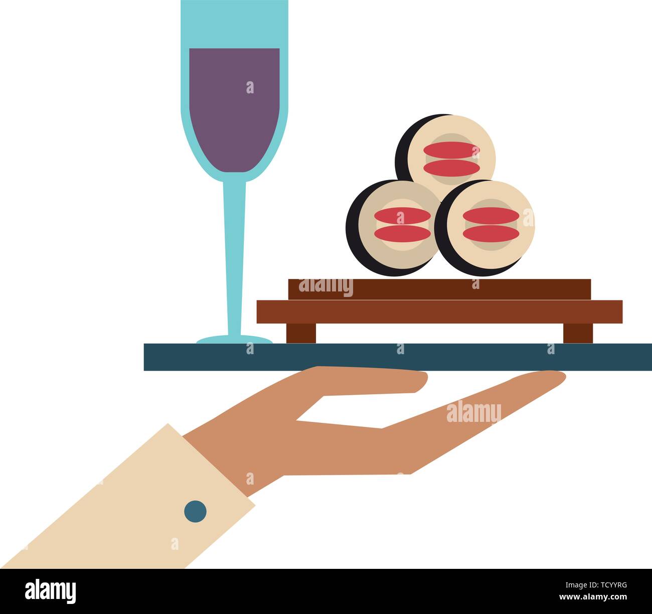 restaurant food and cuisine cartoons Stock Vector Image & Art - Alamy