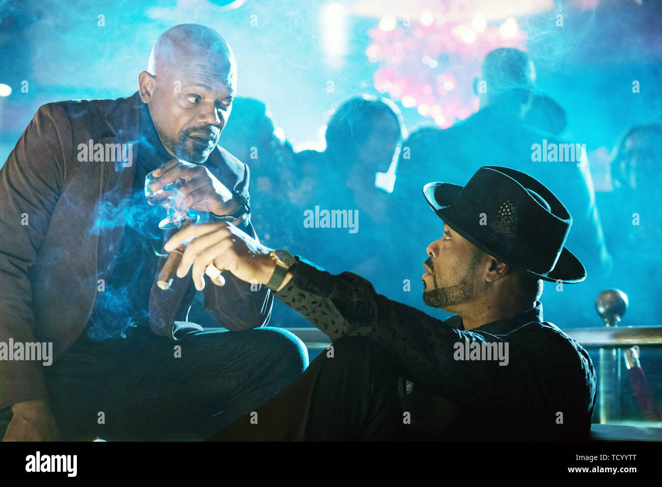 SHAFT, from left: Samuel L. Jackson, Cliff Smith (Method Man), 2019, ph ...