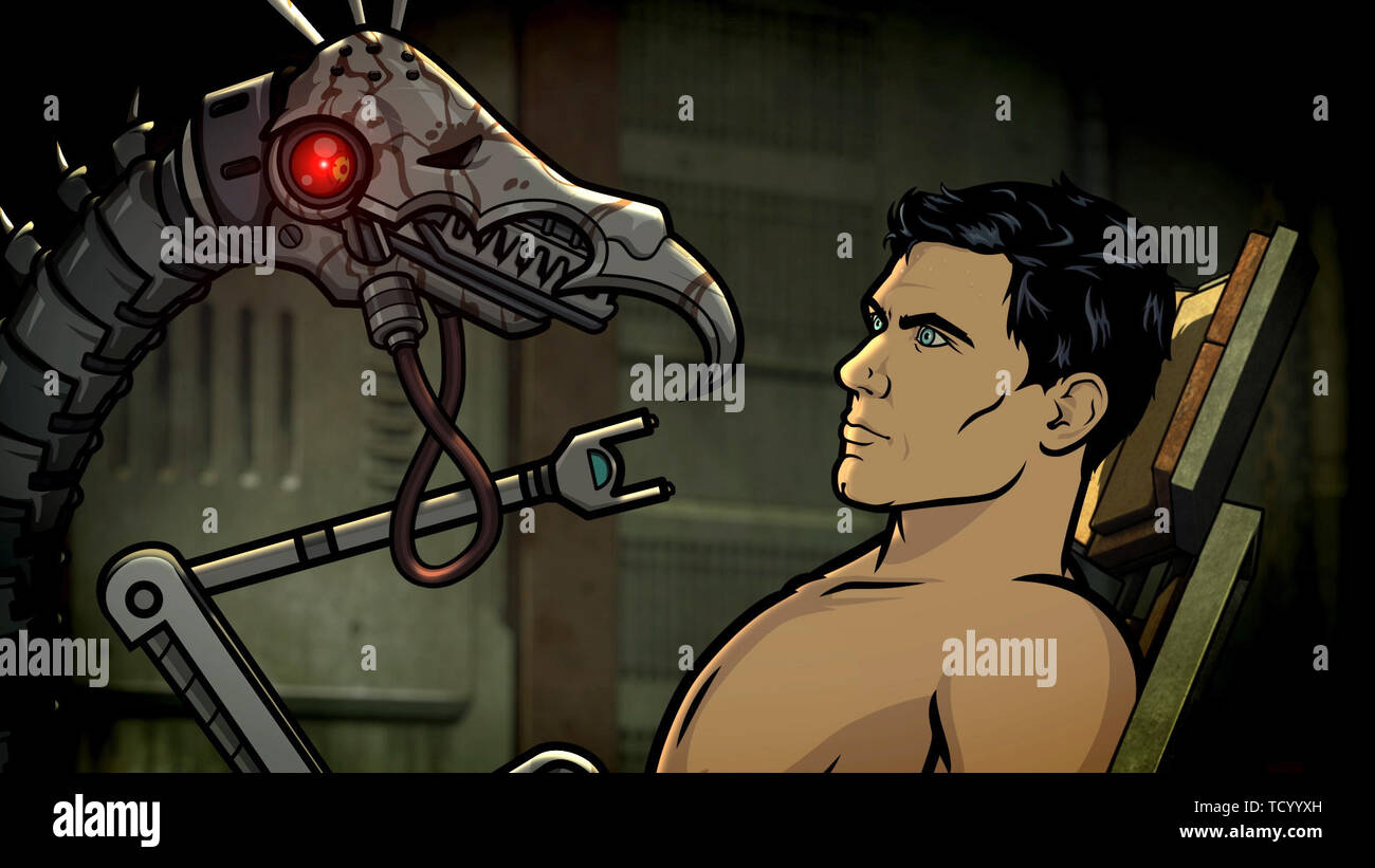 ARCHER, from left: Funbreak (voice: Lucky Yates), Sterling Archer ...