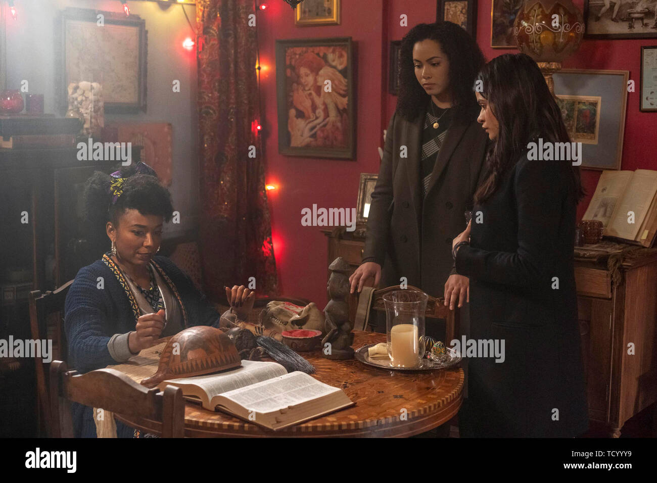 CHARMED, from left: Eva La Dare, Madeleine Mantock, Melonie Diaz in ...