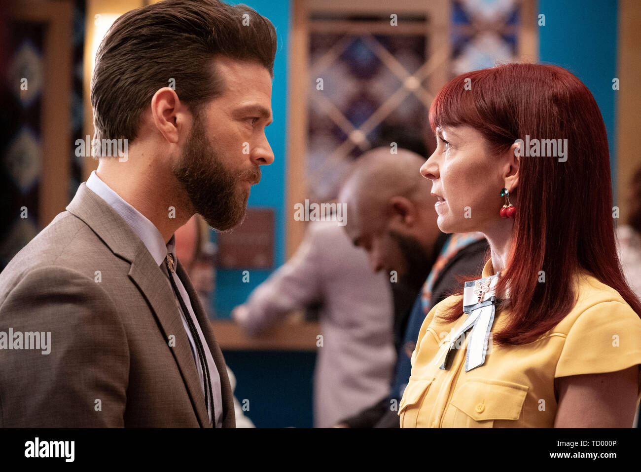 CLAWS, Carrie Preston (right), (Season 3, ep. 301, aired June 9, 2019 ...