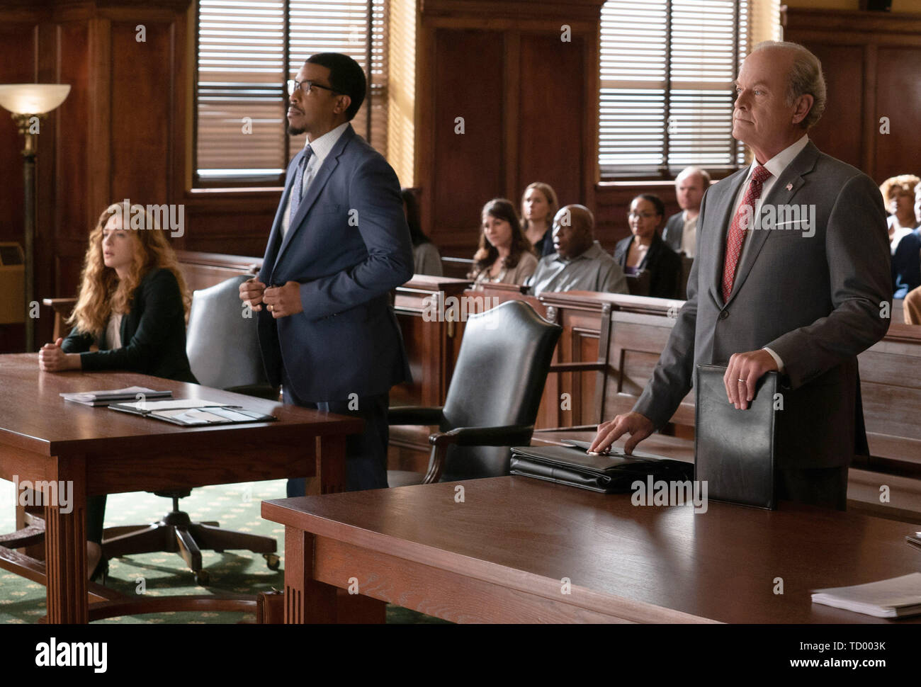 PROVEN INNOCENT, from left: Rachelle Lefevre, Russell Hornsby, Kelsey ...