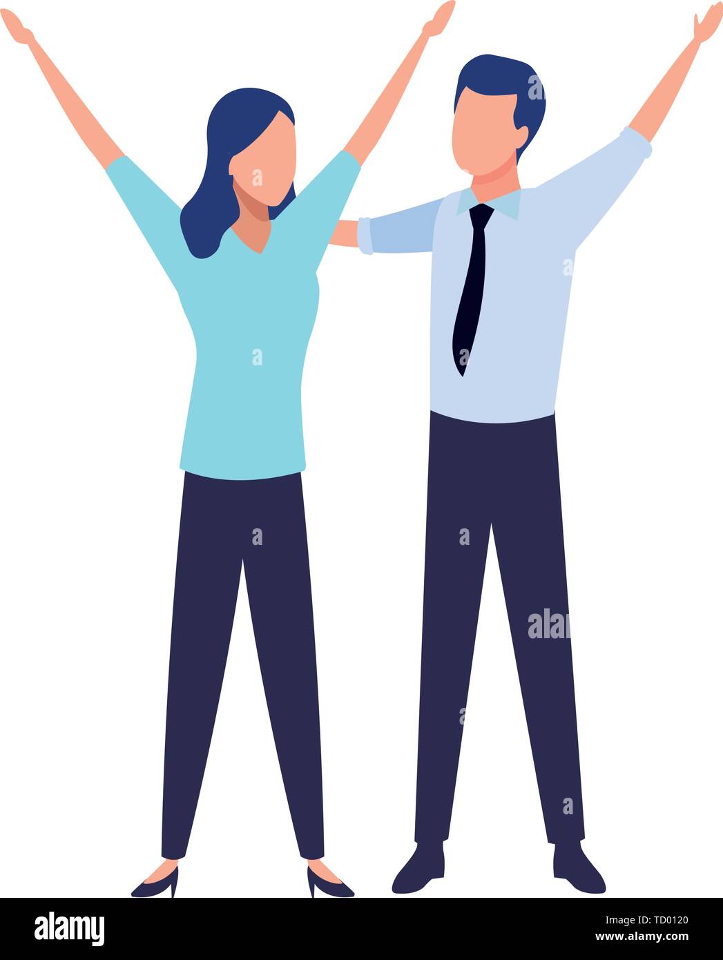 Business partners with documents Stock Vector Image & Art - Alamy