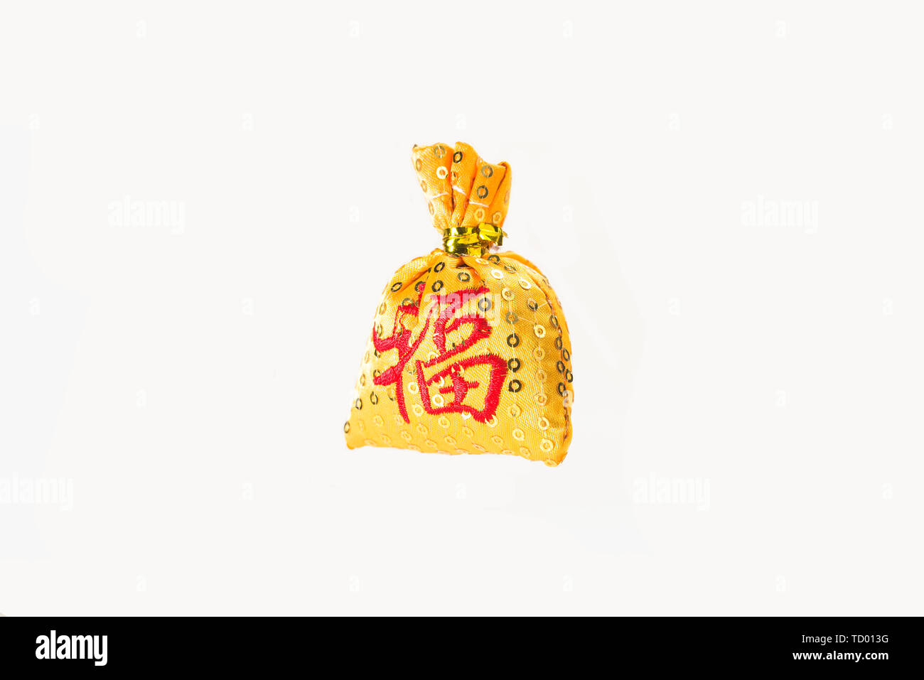 A lucky bag on a white background Stock Photo - Alamy