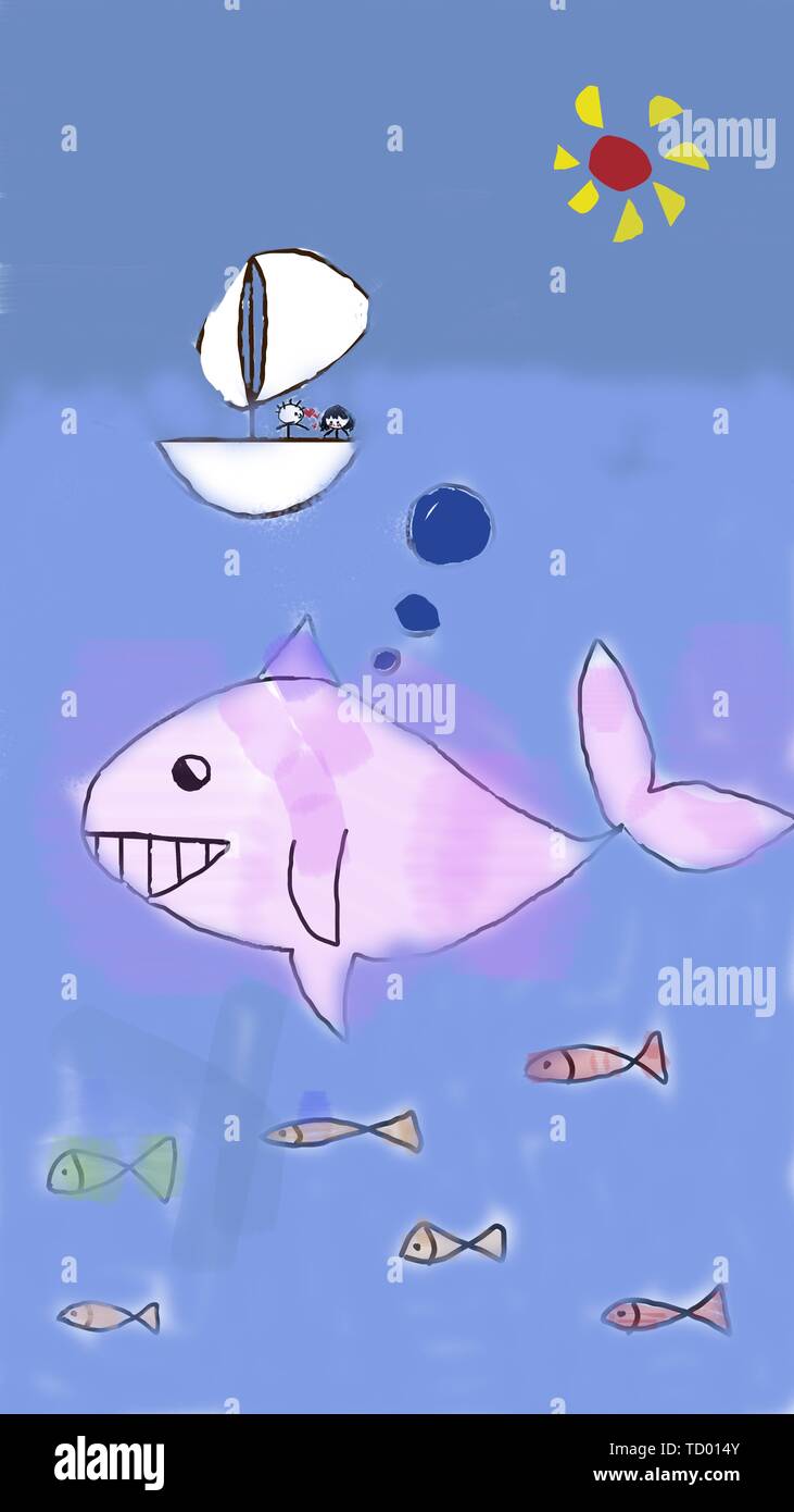 Draw the picture Stock Photo - Alamy